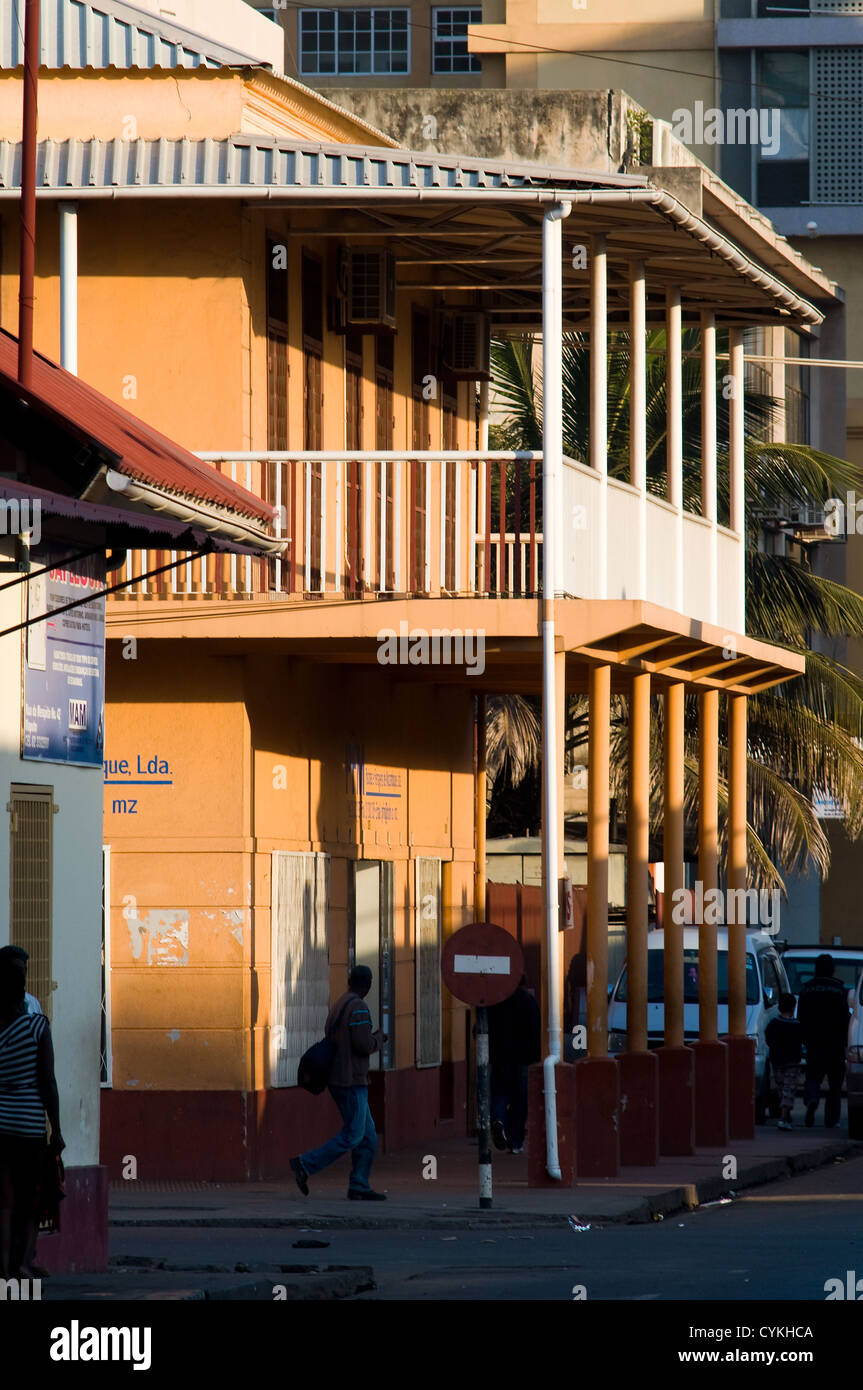 Portuguese colonial building maputo mozambique hi-res stock photography ...