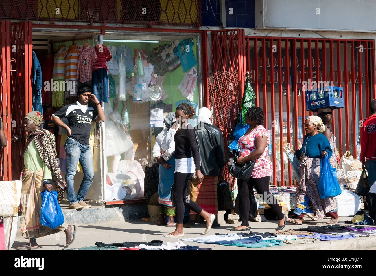 street scene, maputo, mozambique Stock Photo - Alamy