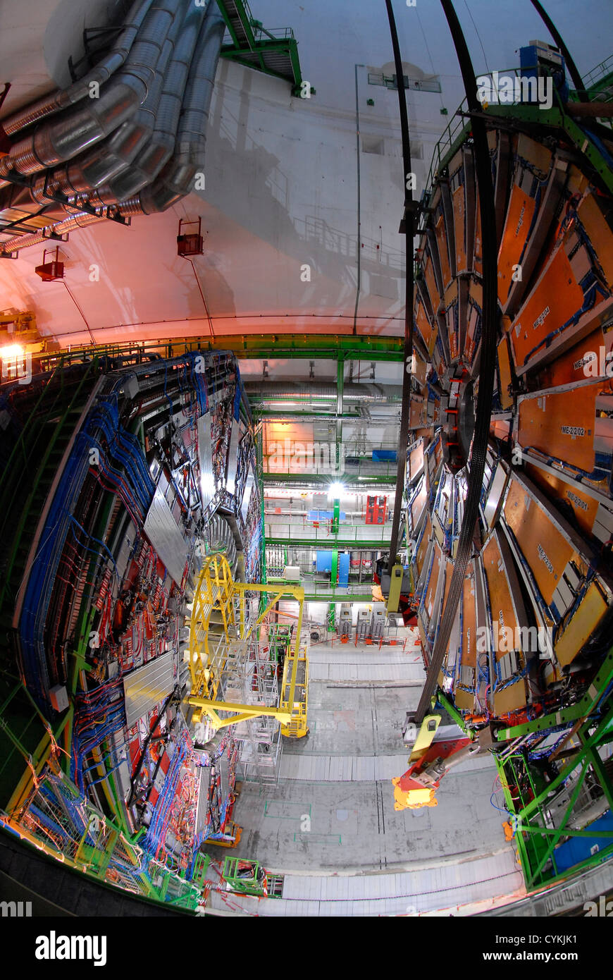 The experiment at CERN Geneva Switzerland: Atlas, Alice, LHC Large ...