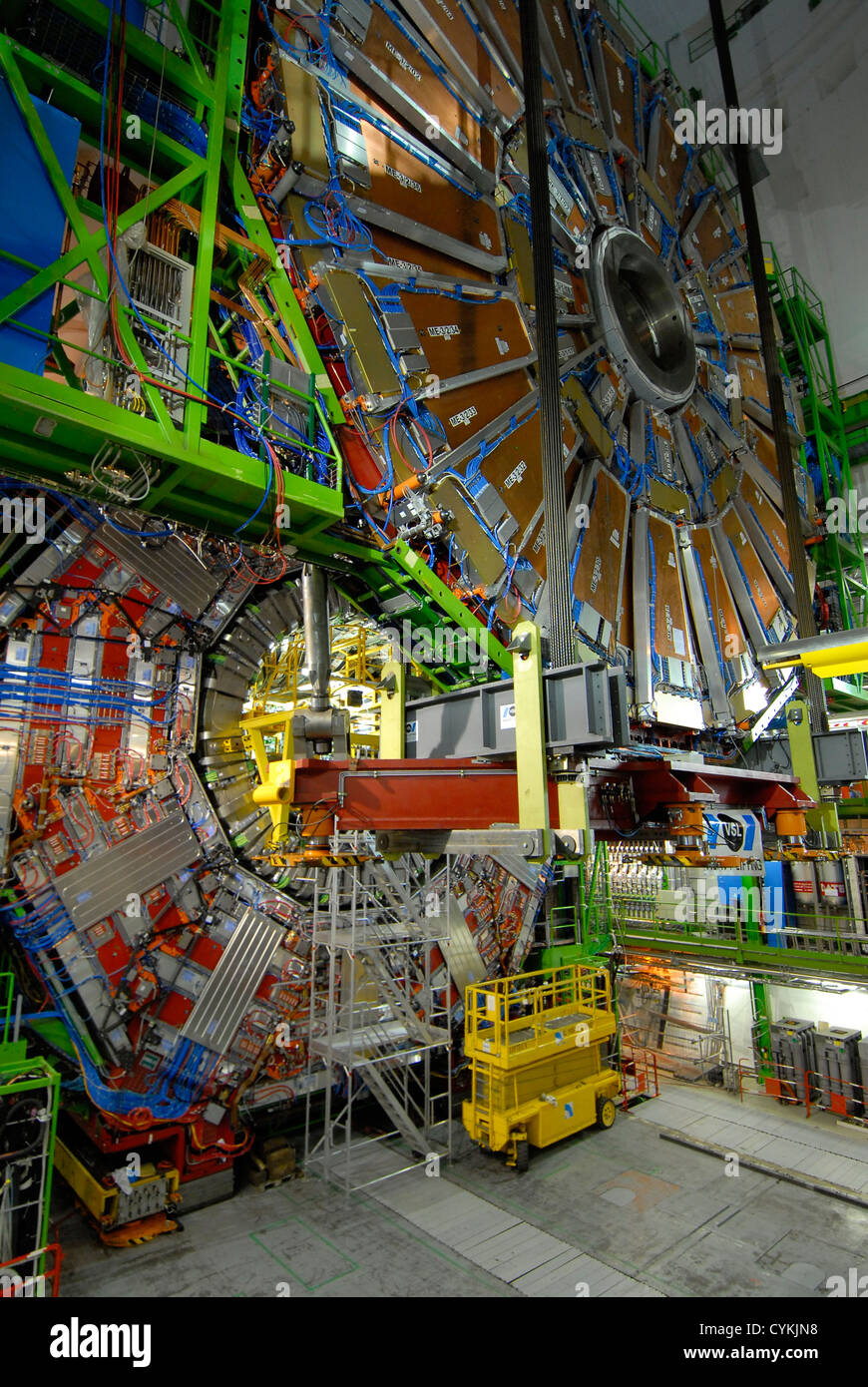 The experiment at CERN Geneva Switzerland: Atlas, Alice, LHC Large ...