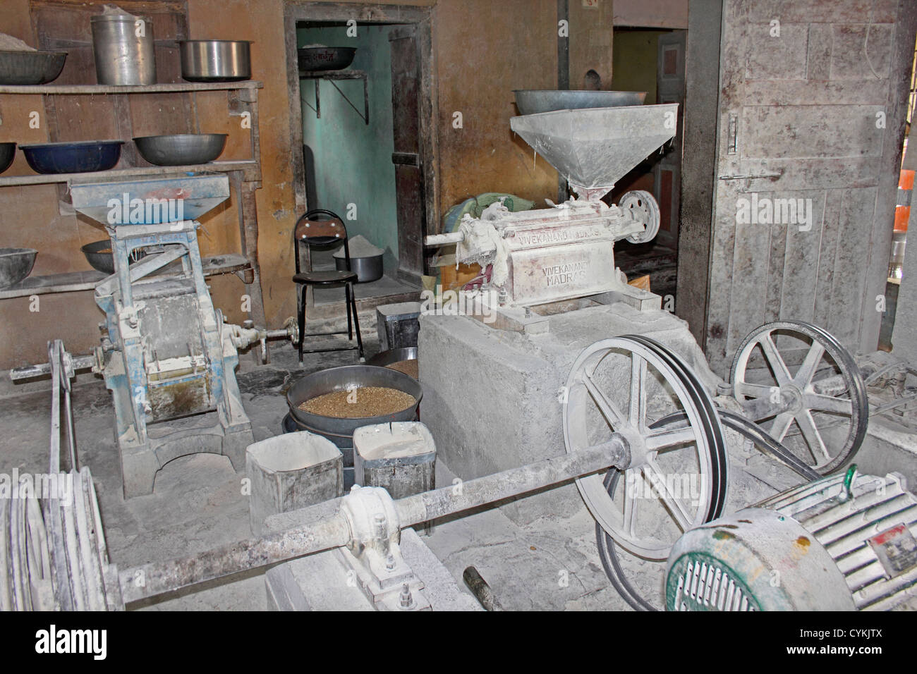 Oil mill, India Stock Photo - Alamy