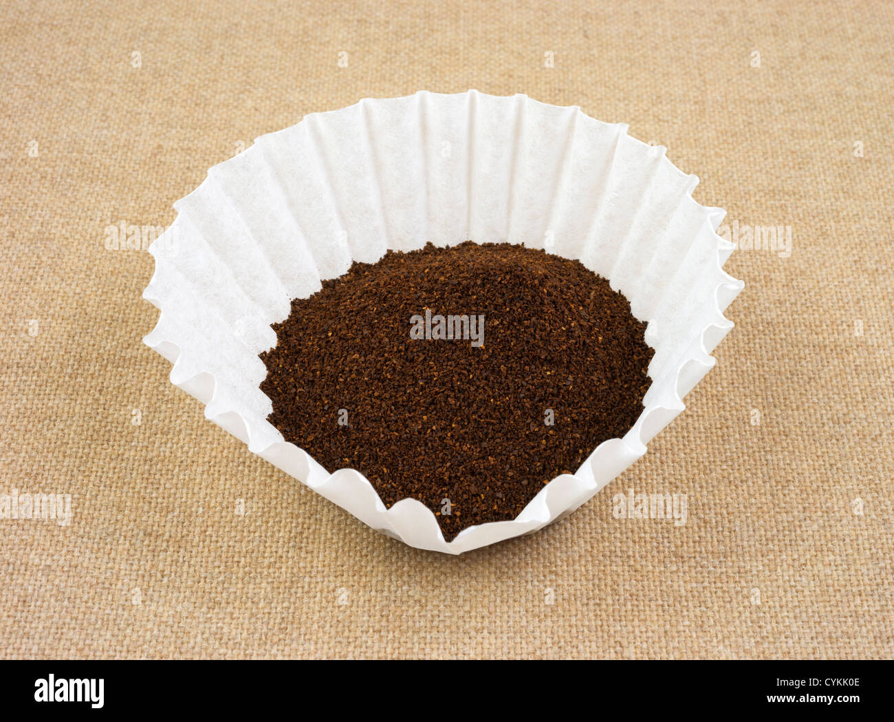 Coffee grounds filter paper hi-res stock photography and images - Alamy