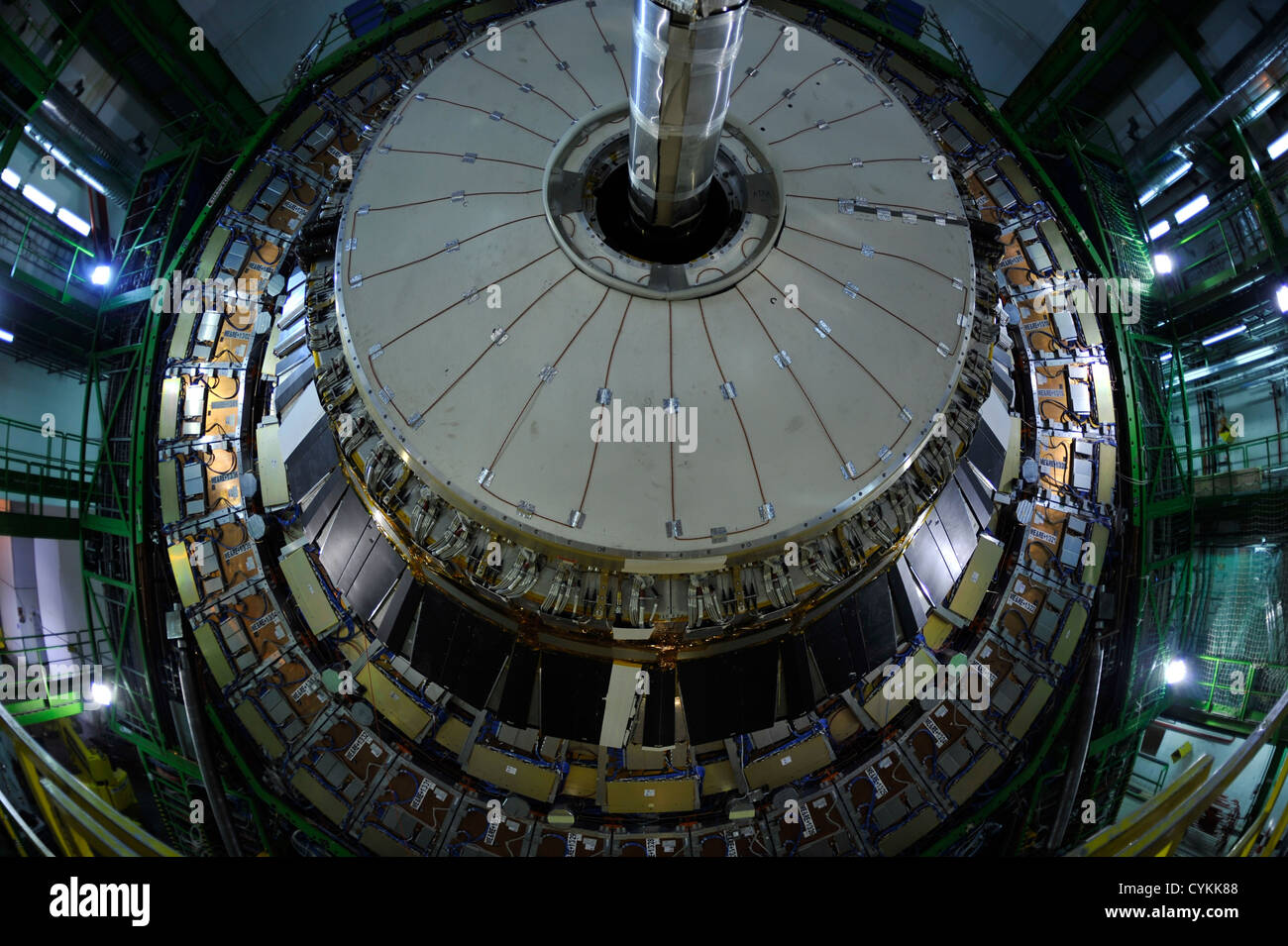 The experiment at CERN Geneva Switzerland: Atlas, Alice, LHC Large ...