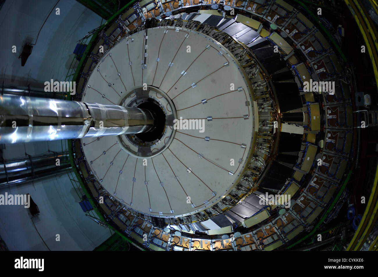 The experiment at CERN Geneva Switzerland: Atlas, Alice, LHC Large ...