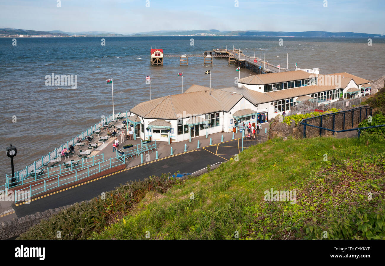 Wales, Gower Peninsula, The Mumbles Pier Stock Photo - Alamy