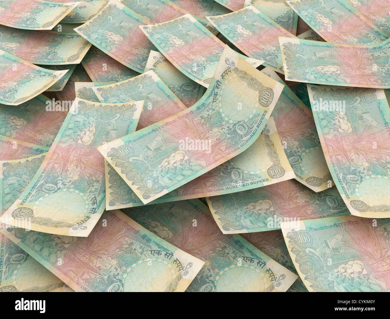 Indian Rupees, money pile indian bills Stock Photo - Alamy