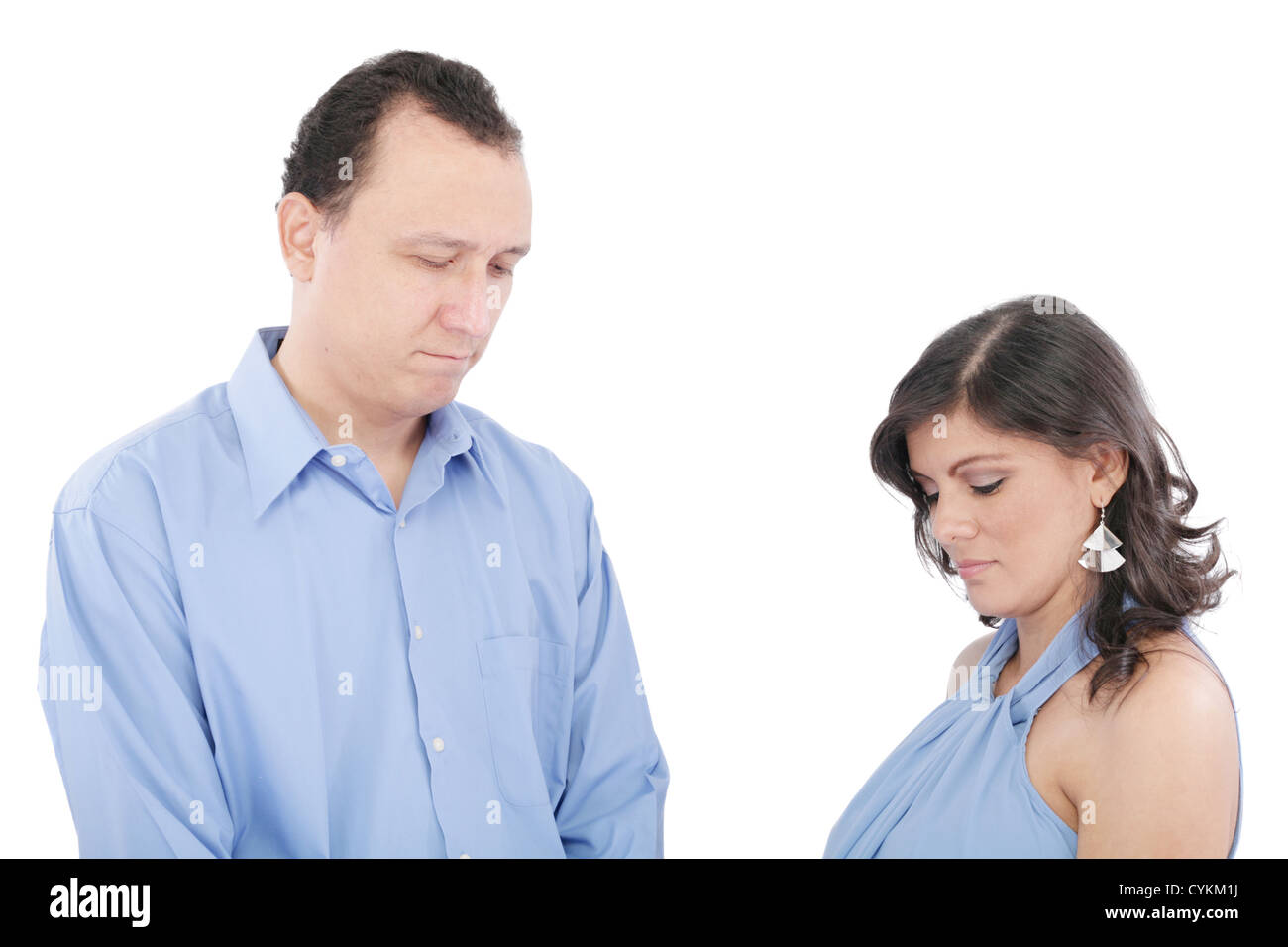 Unhappy couple going through break-up Stock Photo - Alamy