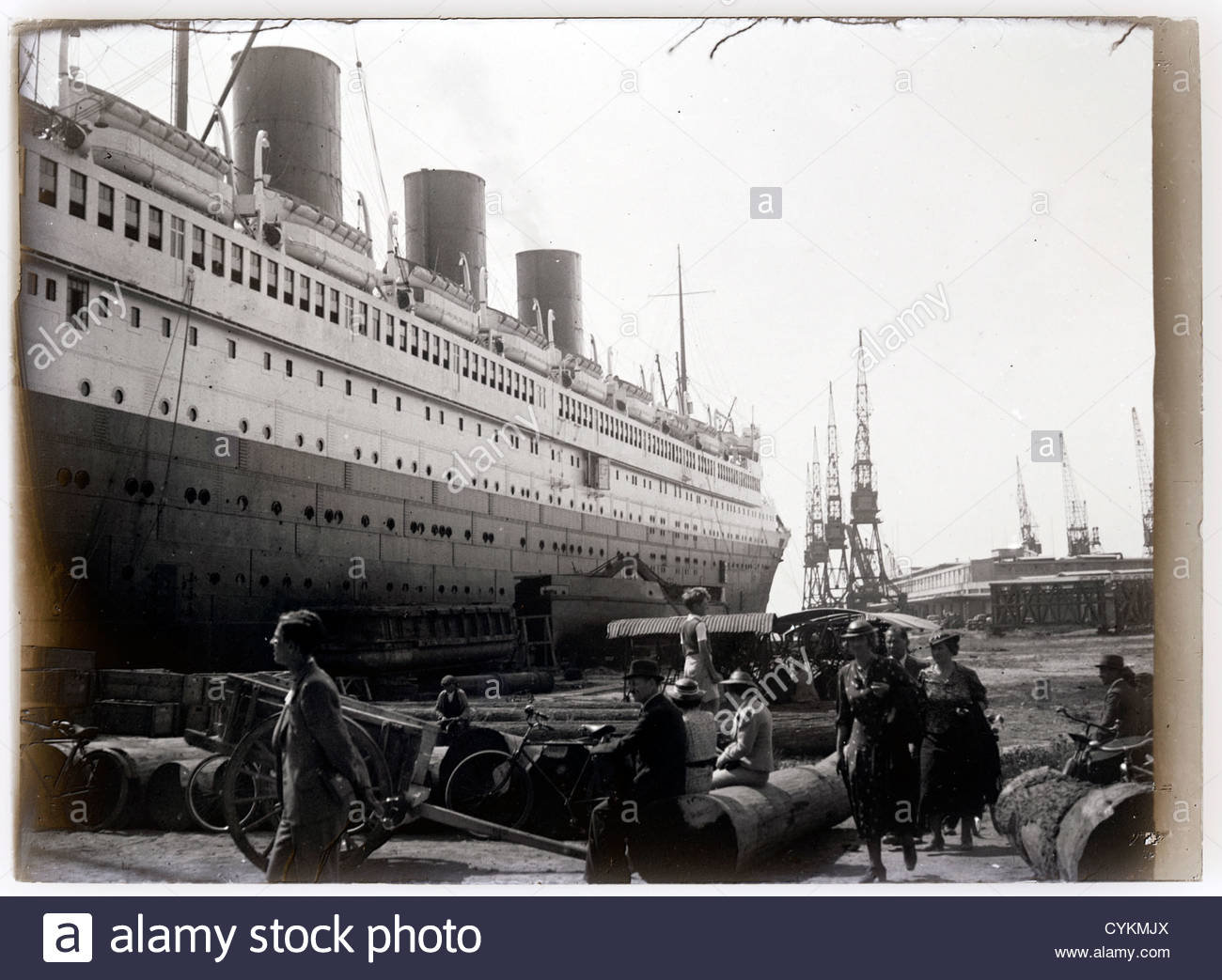 Ocean Liner 1920s Stock Photos & Ocean Liner 1920s Stock Images - Alamy