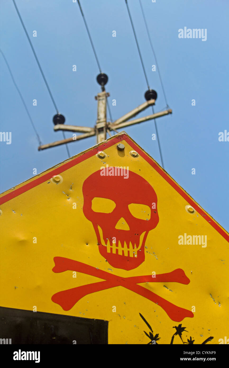 Danger, Road Sign Board, India Stock Photo - Alamy