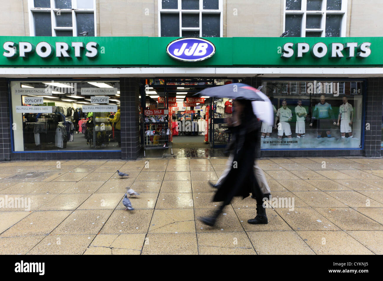 JJB SPORTS SHOP IN PETERBOROUGH Stock Photo - Alamy