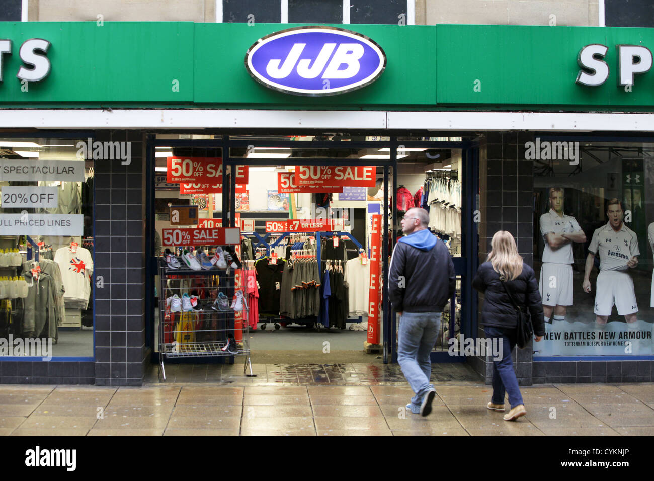 JJB SPORTS SHOP IN PETERBOROUGH Stock Photo - Alamy
