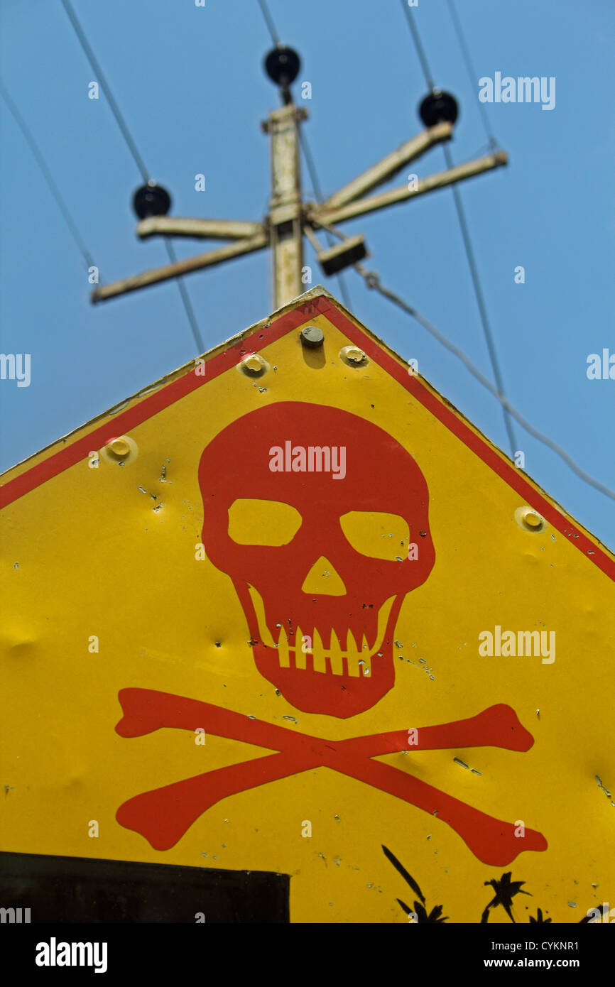 Danger, Road Sign Board, India Stock Photo - Alamy