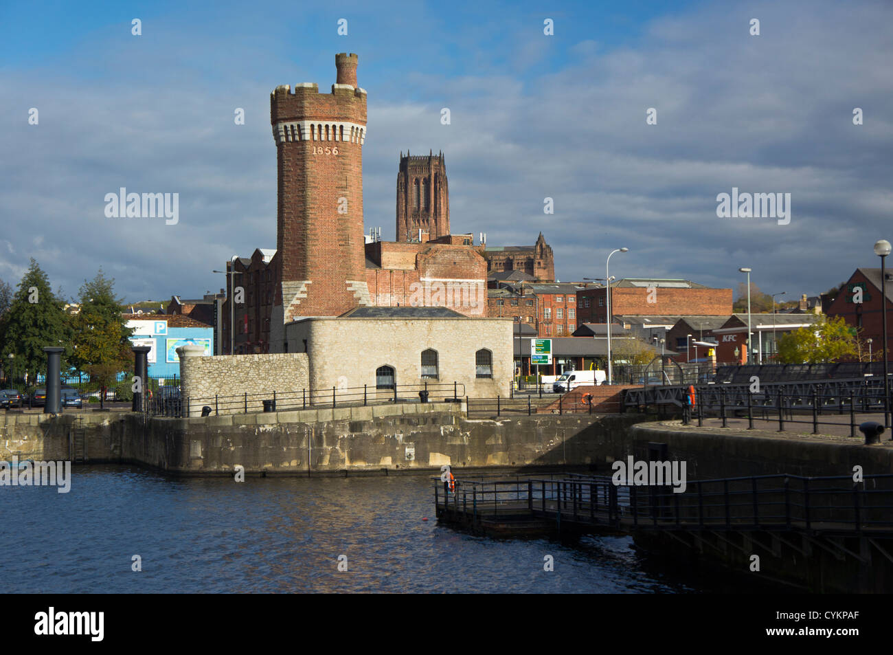 Liverpool Dock Liverpool England Uk Stock Photo - Alamy