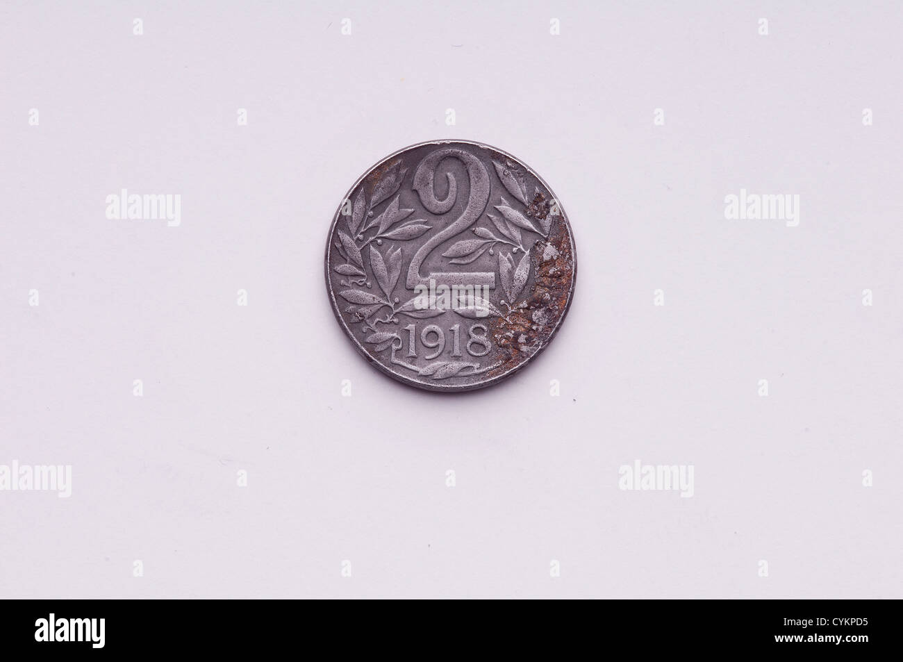 An austrian coin Stock Photo - Alamy