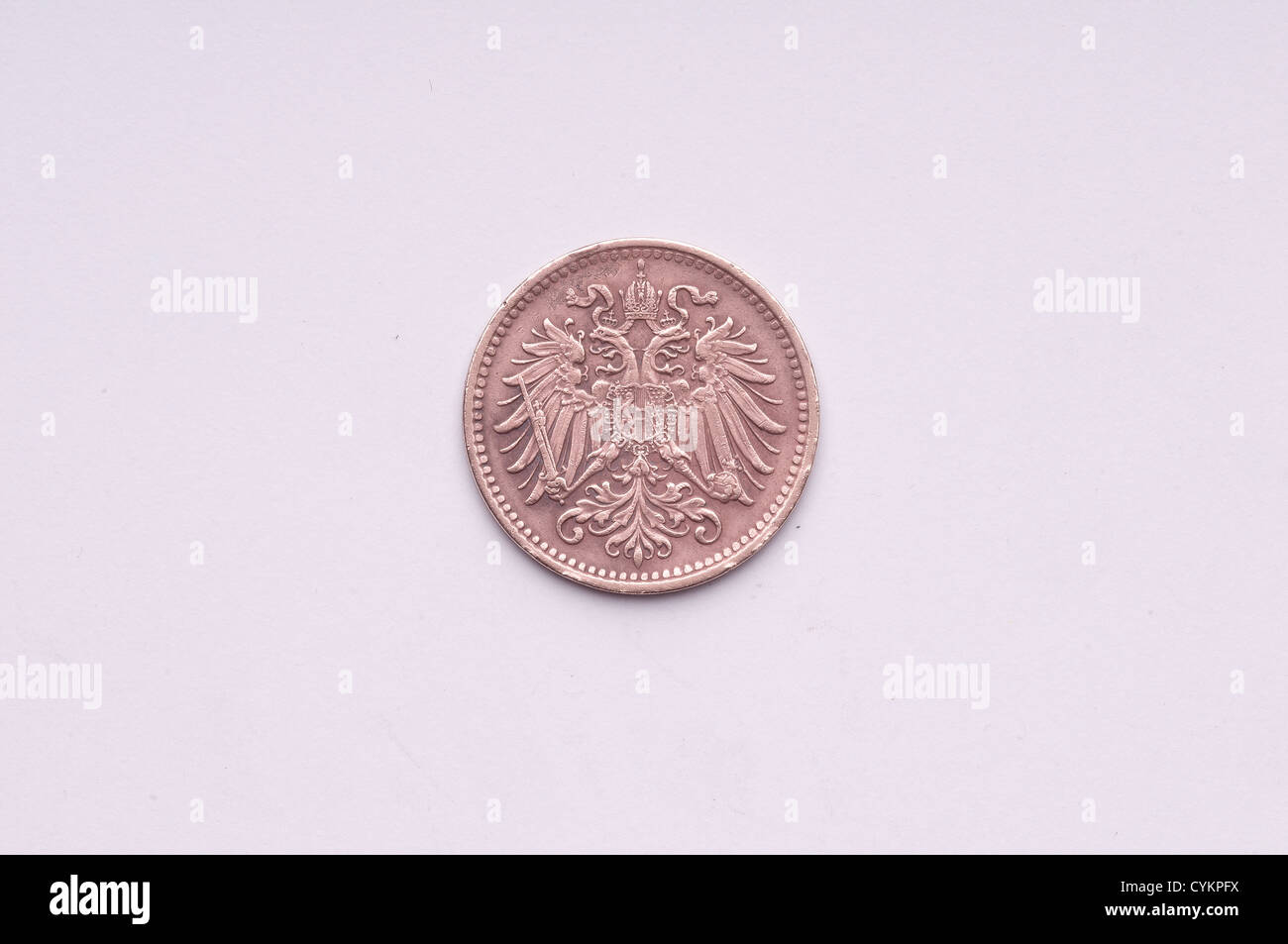 An Austrian coin Stock Photo - Alamy