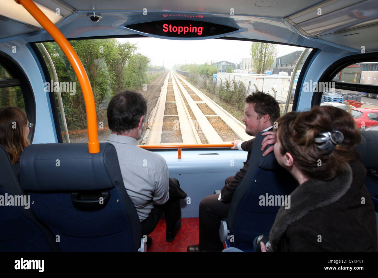 GUIDED BUSWAY IN CAMBRIDGE,ENGLAND Stock Photo - Alamy