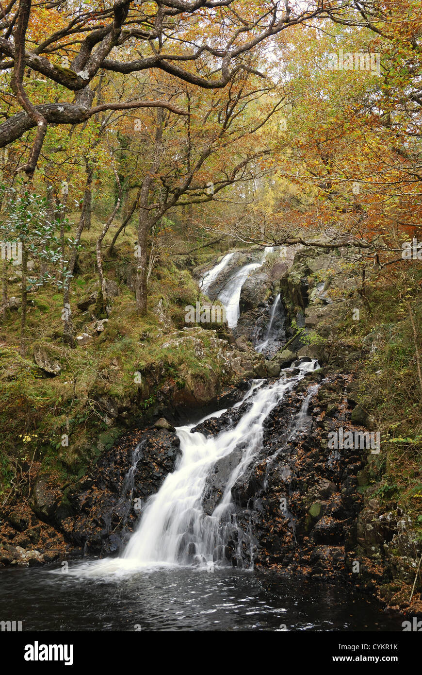 Rhaeadr ddu falls, snowdonia hi-res stock photography and images - Alamy