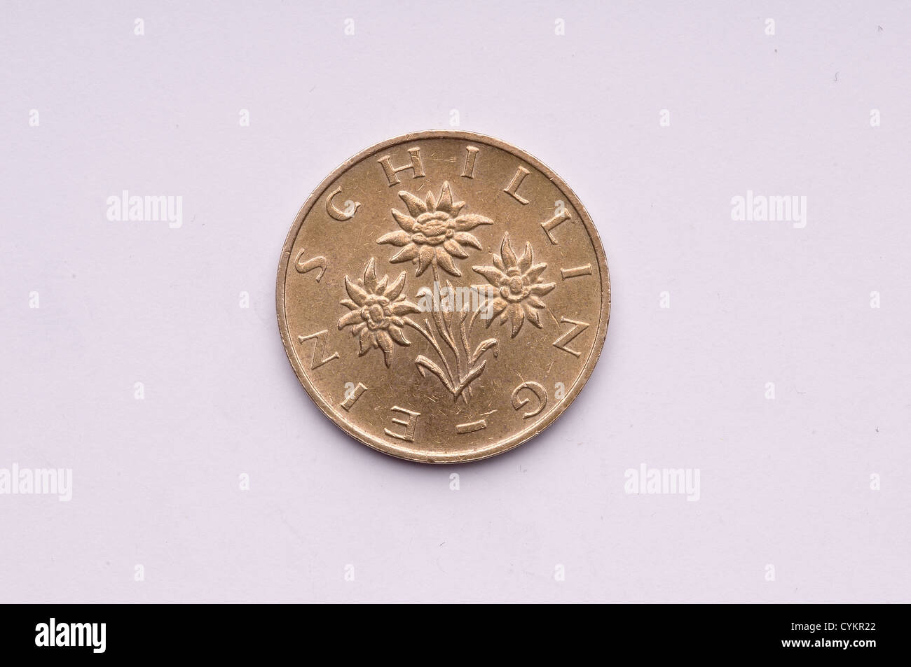 An austrian coin Stock Photo - Alamy