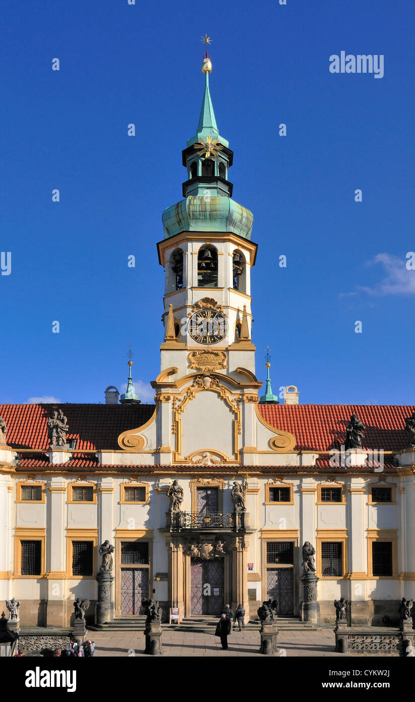 Prague, Czech Republic. Sanctuary of Our Lady of Loreto (Loreta; 1726 ...