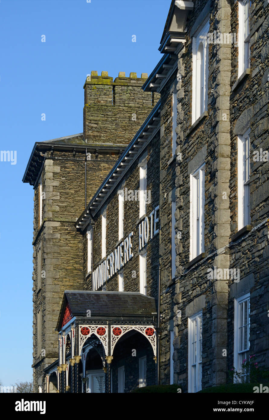 Windermere Hotel, Windermere, Lake District National Park, Cumbria ...