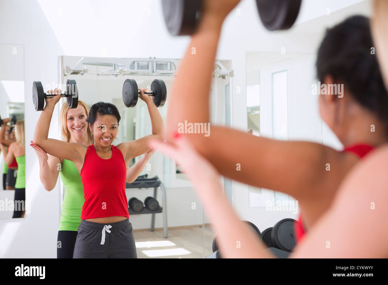 Personal trainer gym hi-res stock photography and images - Alamy
