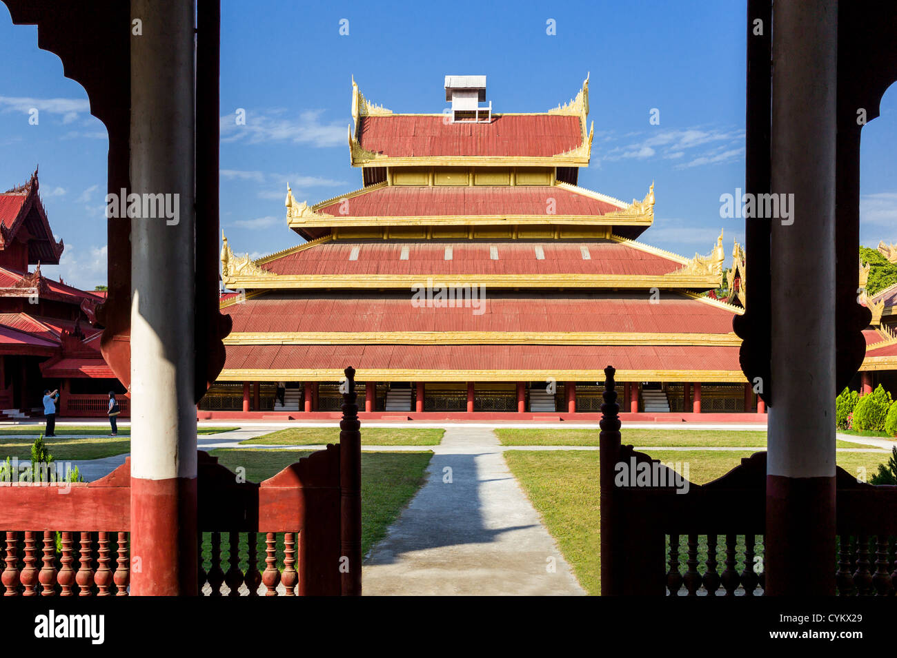 Myanmar, Mandalay, the Royal Palace Stock Photo - Alamy