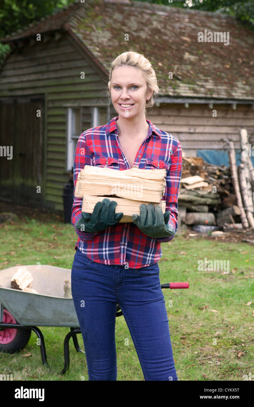 Firewood collection hi-res stock photography and images - Alamy