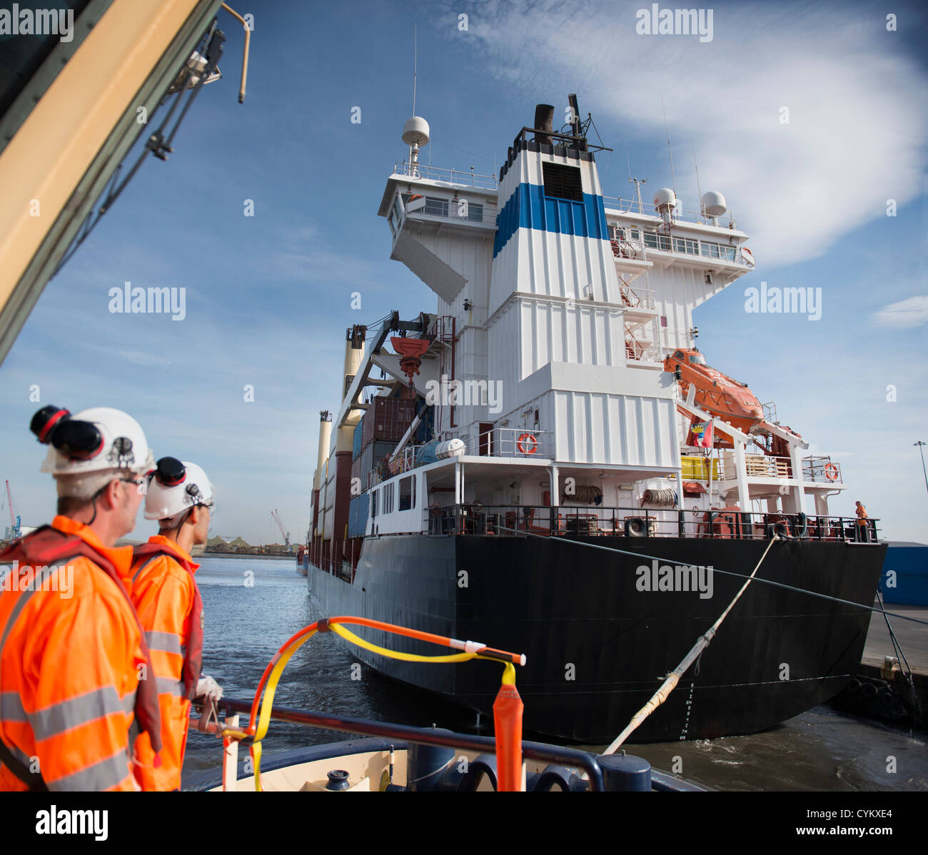 Cloud container ship hi-res stock photography and images - Alamy