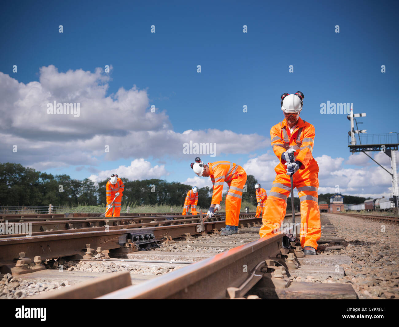 Horizontal Railway Tracks High Resolution Stock Photography and Images ...