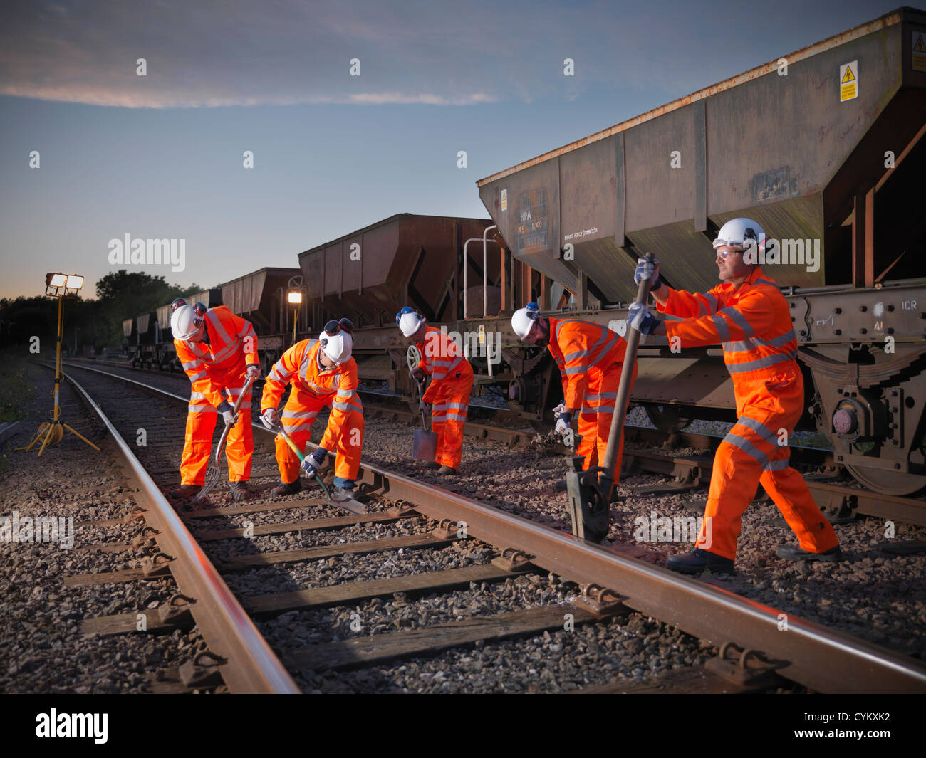 Track Workers Stock Photos & Track Workers Stock Images - Alamy