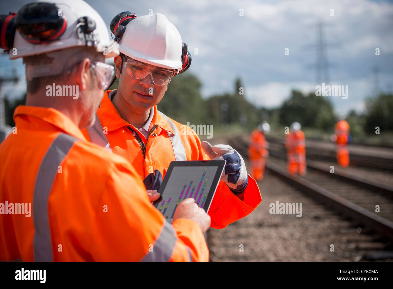 The railway worker hi-res stock photography and images - Alamy