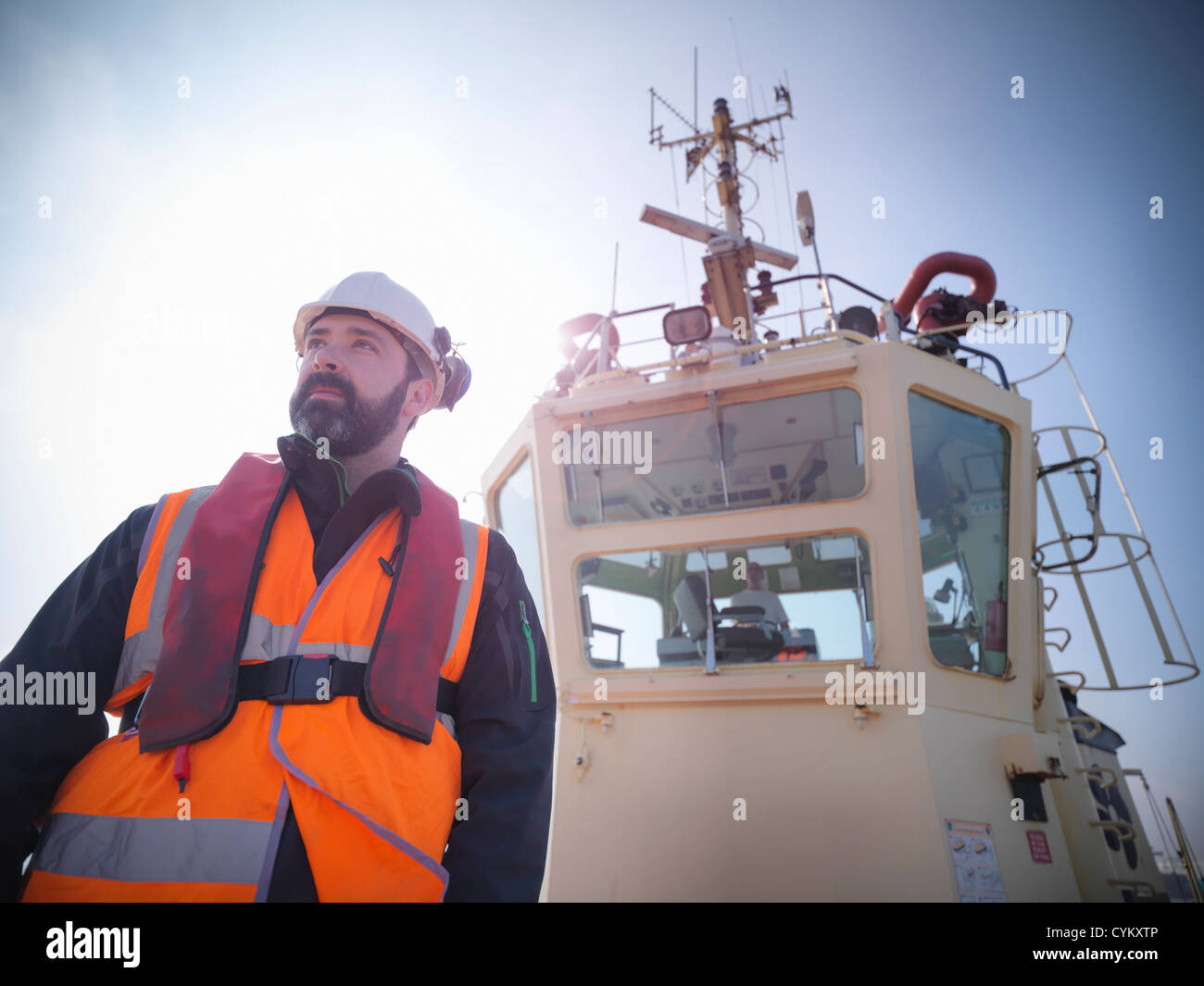 Blue Tugboat High Resolution Stock Photography and Images - Alamy
