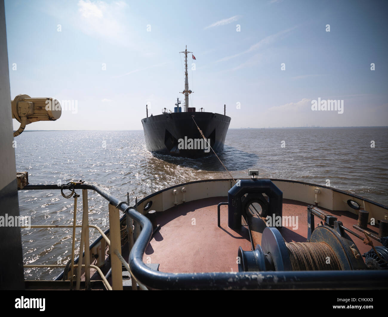 Container ship ocean hi-res stock photography and images - Alamy