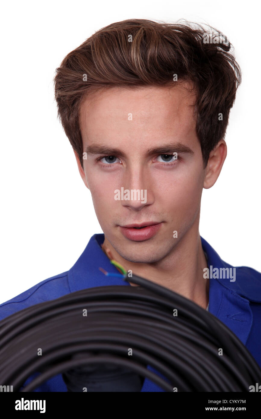 Cable placement hi-res stock photography and images - Alamy