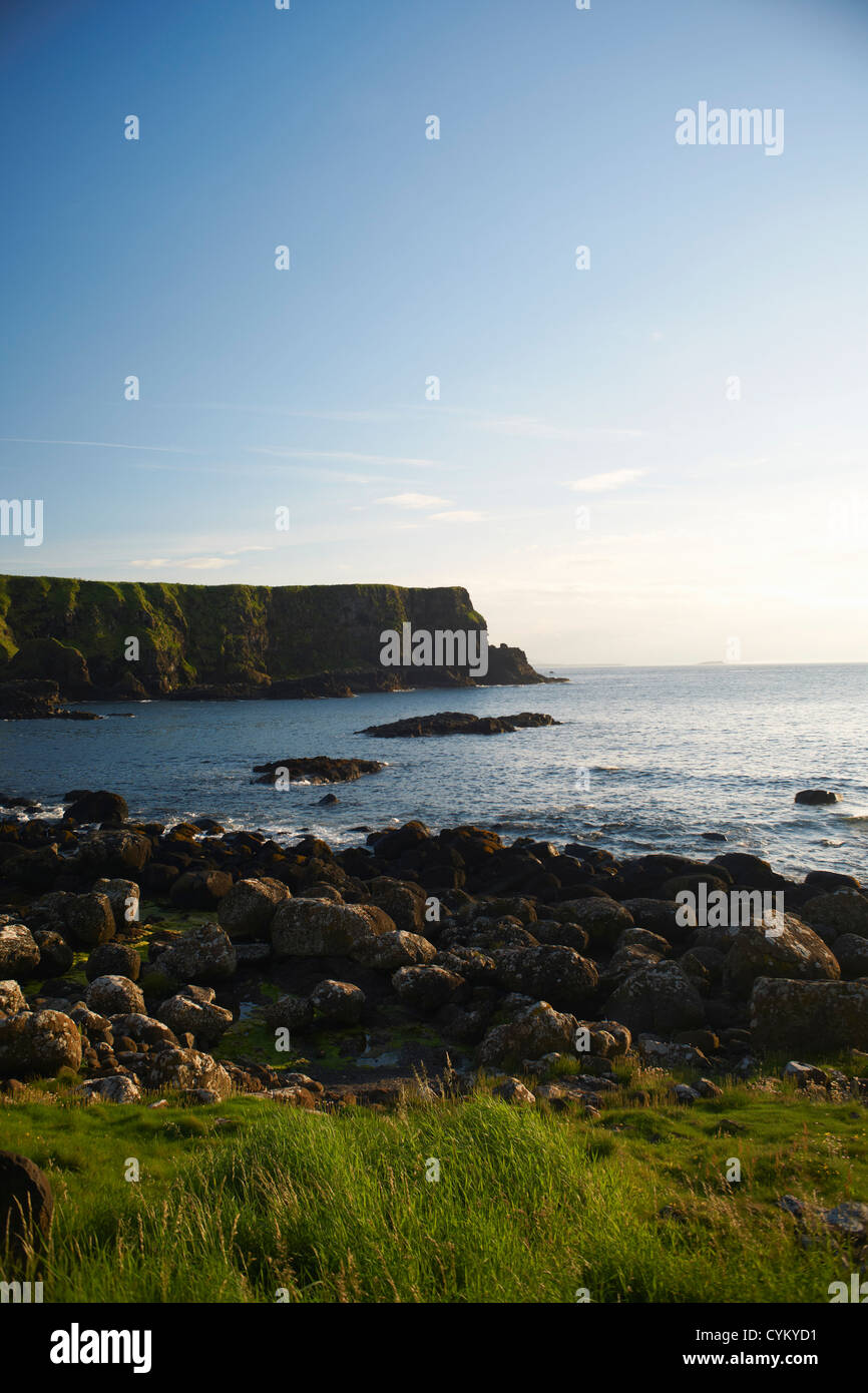 Cliffs overlooking Giant’s Causeway Stock Photo - Alamy
