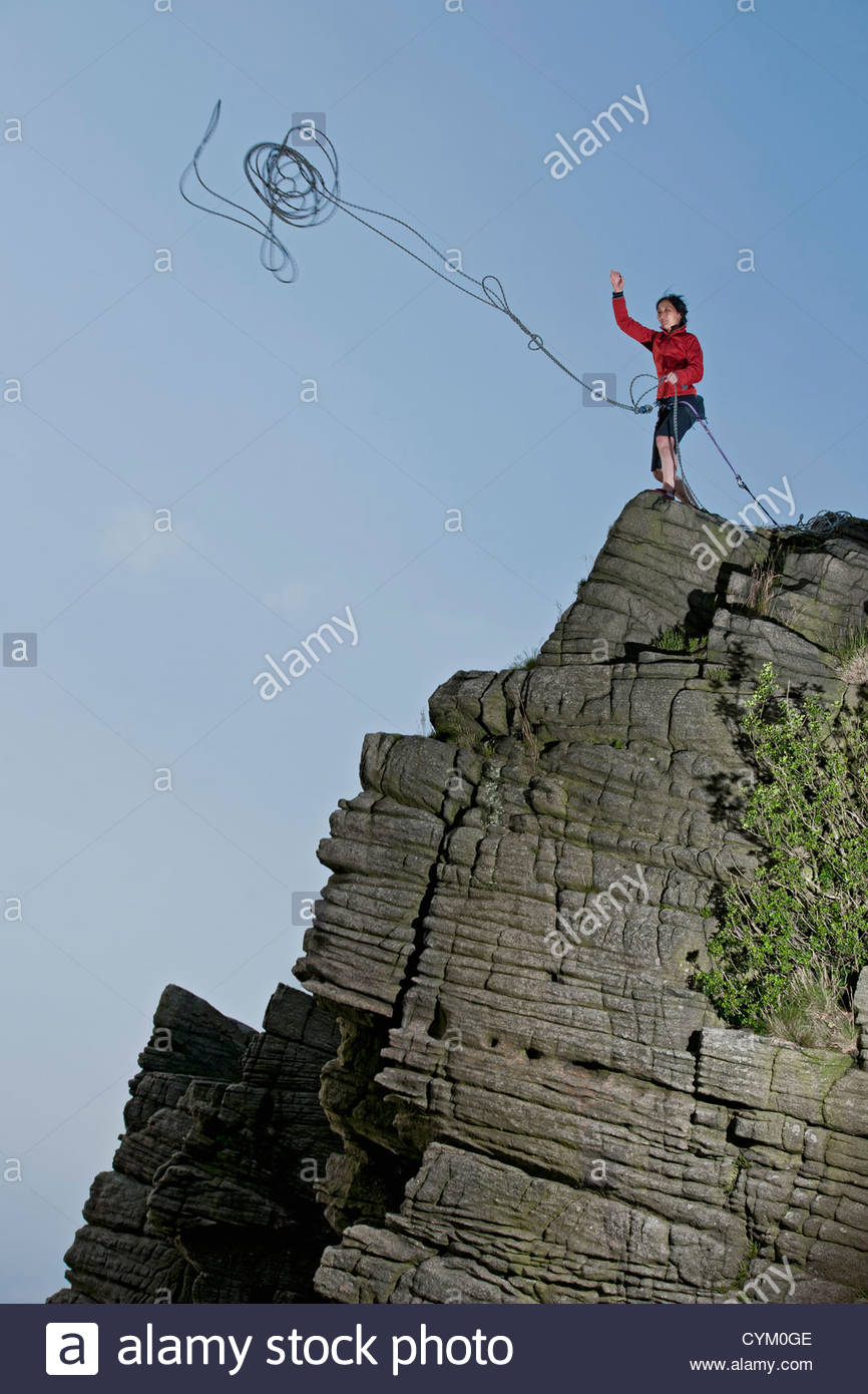 Cliff Hanging Stock Photos & Cliff Hanging Stock Images - Alamy