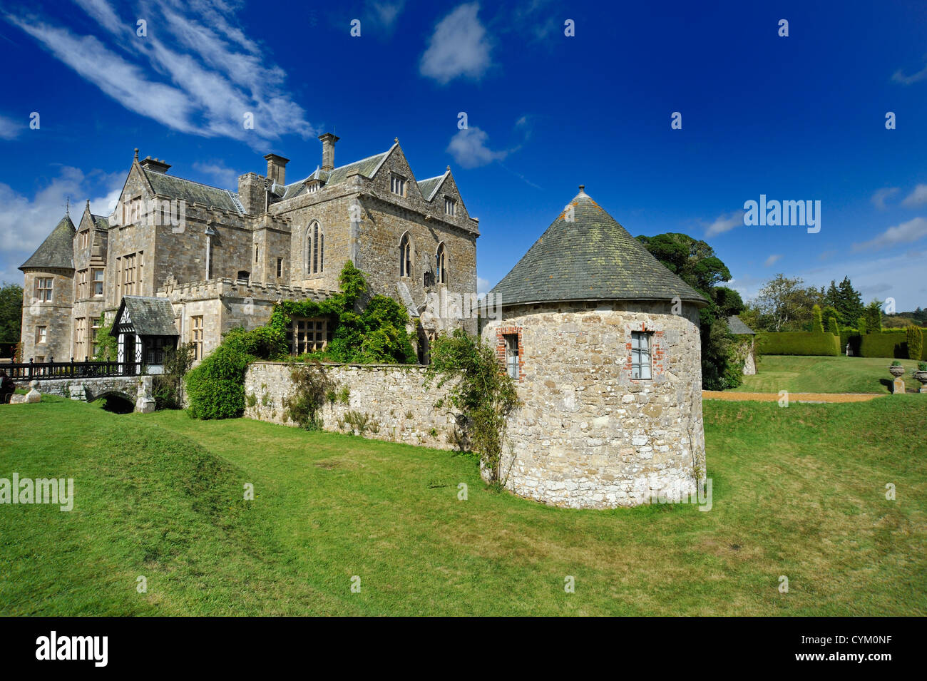 Round turret house hi-res stock photography and images - Alamy