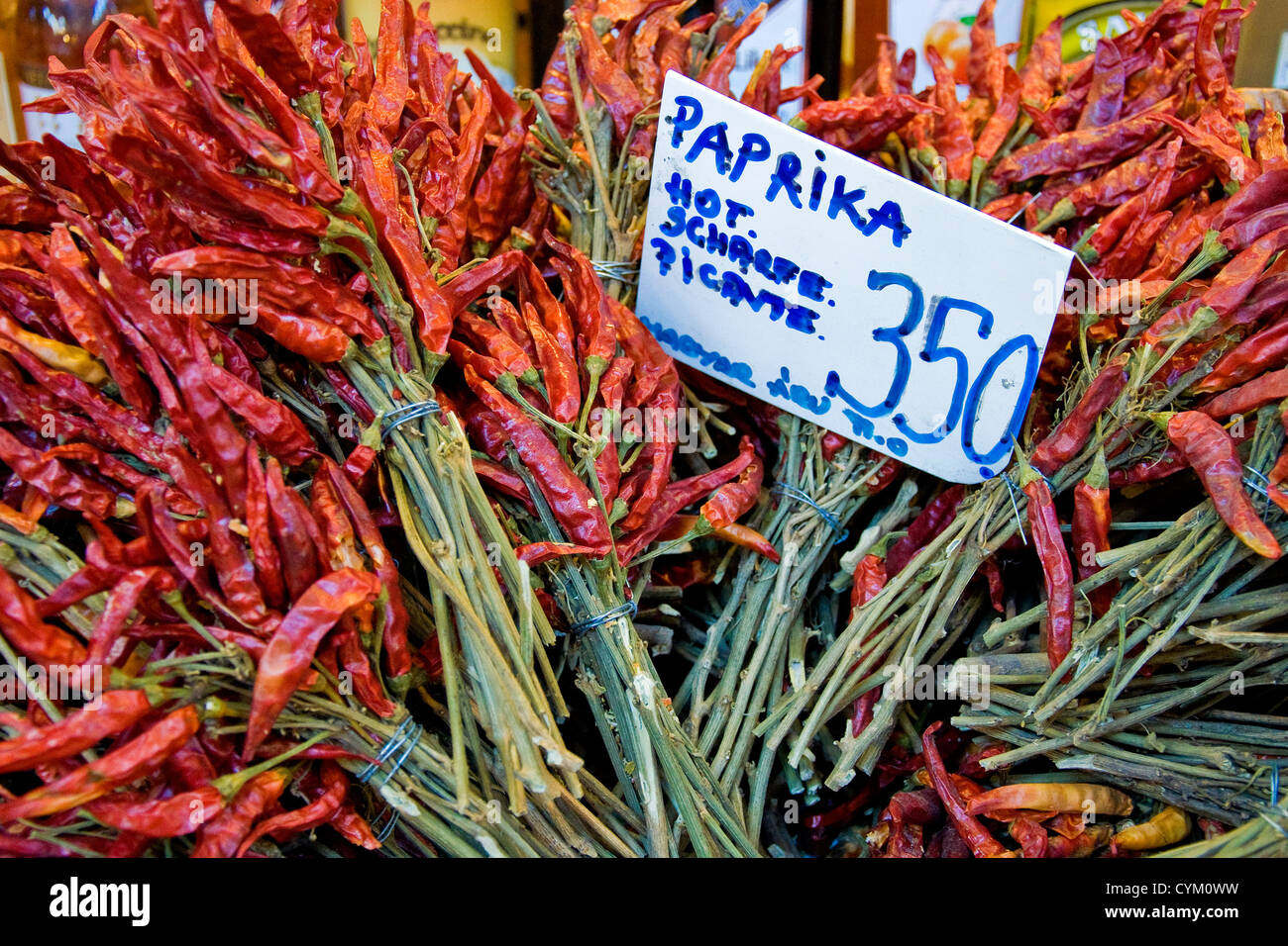 Paprika budapest hi-res stock photography and images - Alamy