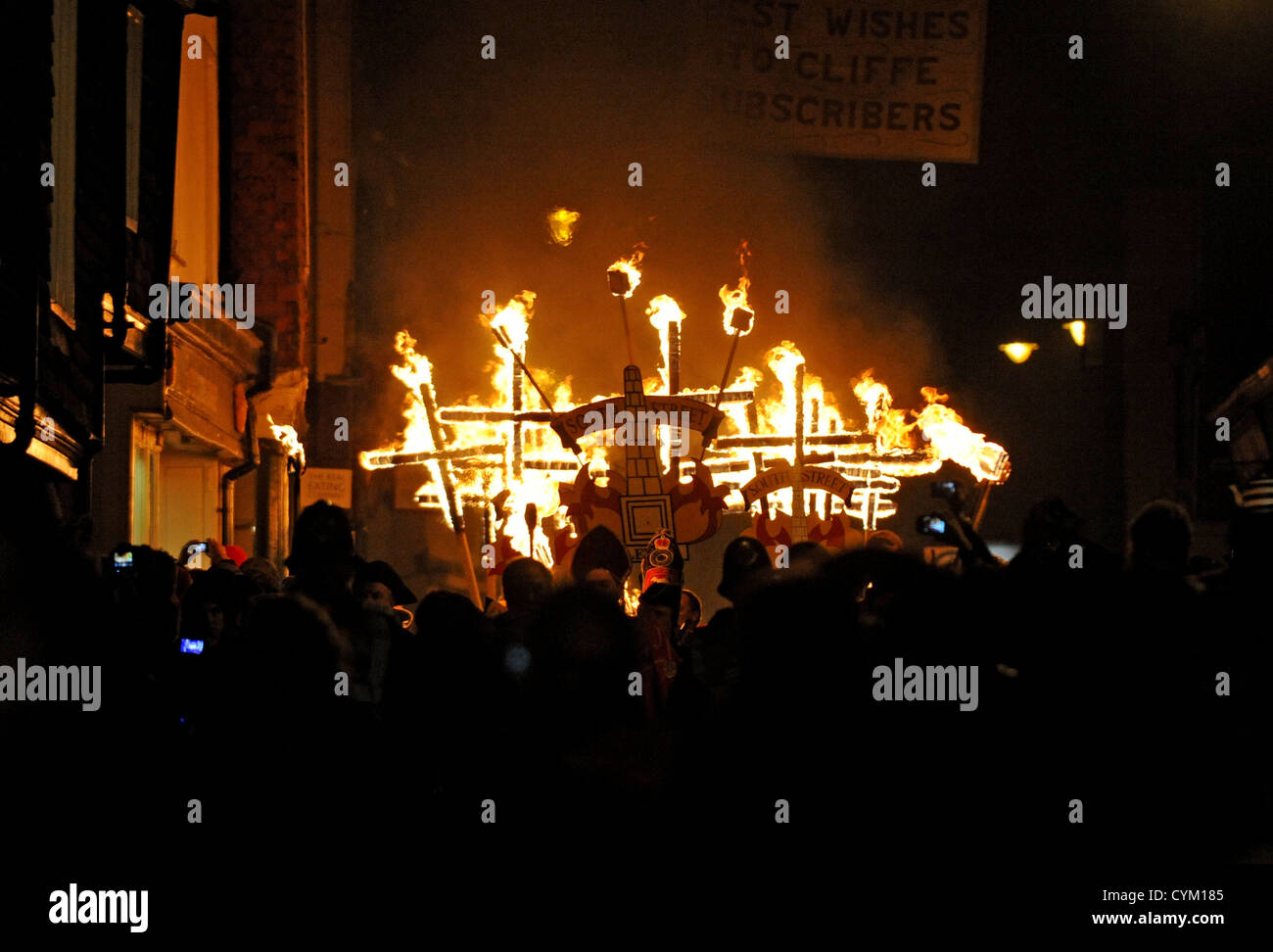 People taking part in the traditional November 5th Bonfire Night ...