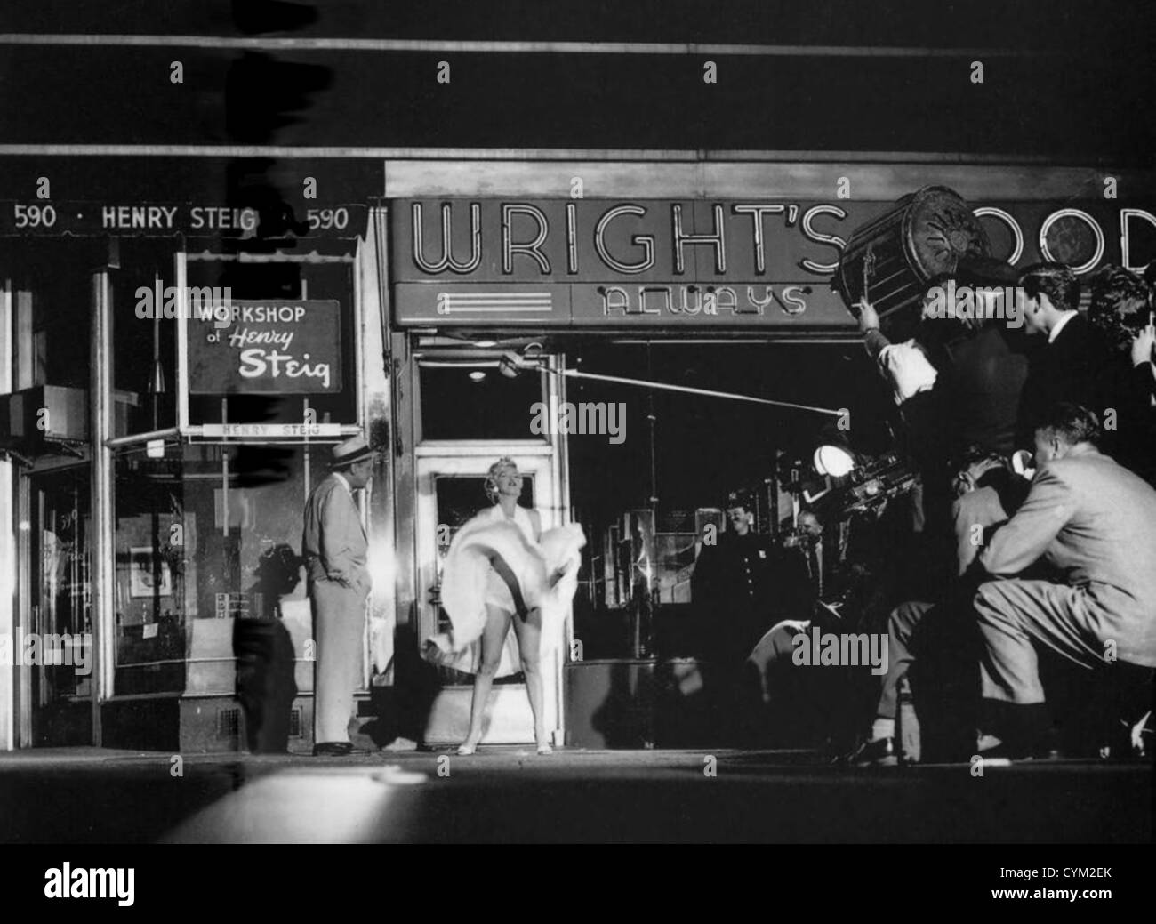 Marilyn Monroe The Seven Year Itch 1955 Director: Billy Wilder Stock ...