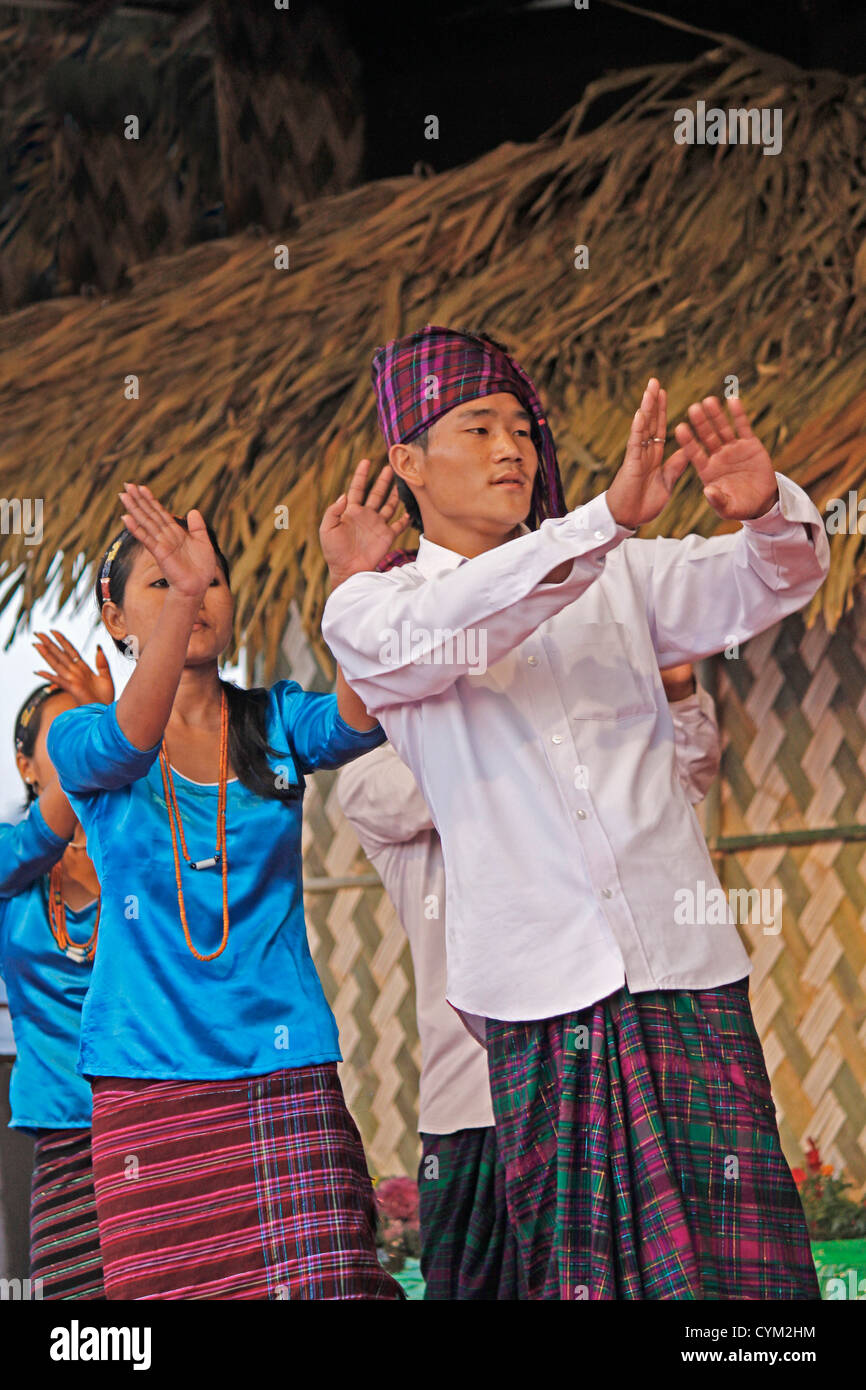 Singpho Tribes Performing at Namdapha Eco Cultural Festival, Miao ...