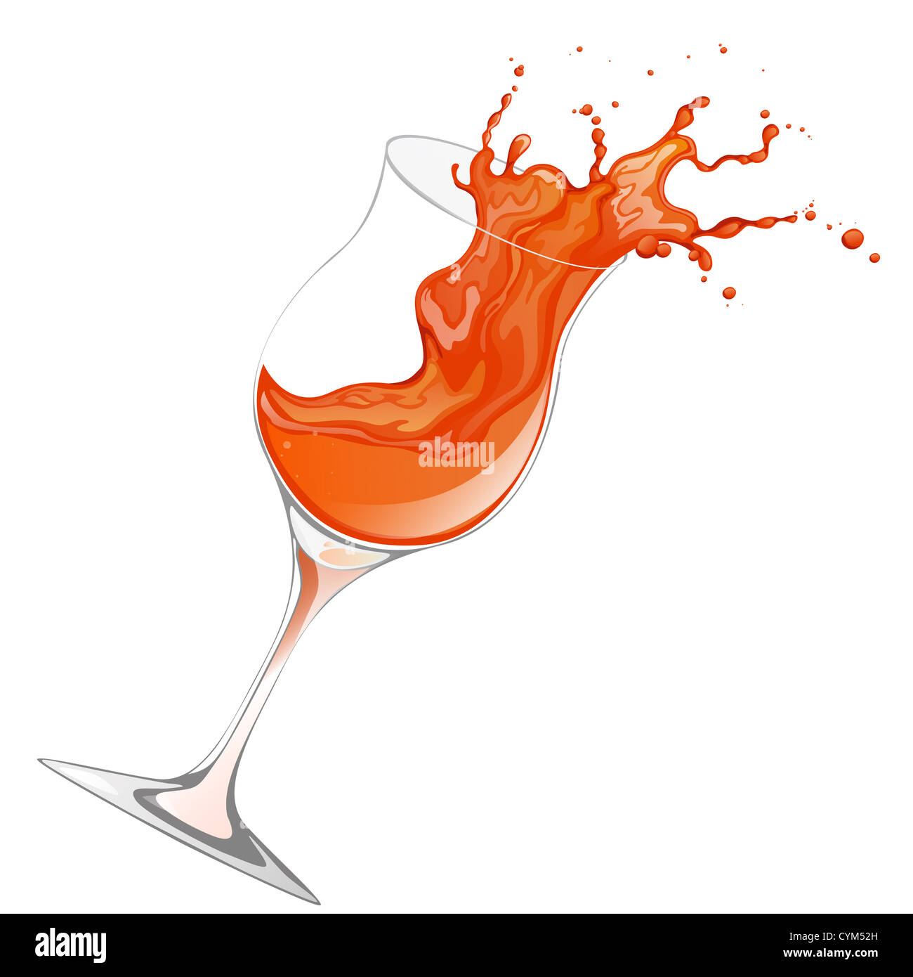 Drawing of cocktail glass hi-res stock photography and images - Alamy