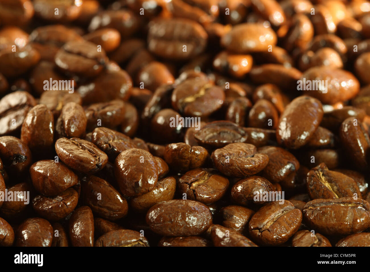 Shiny coffee beans hi-res stock photography and images - Alamy