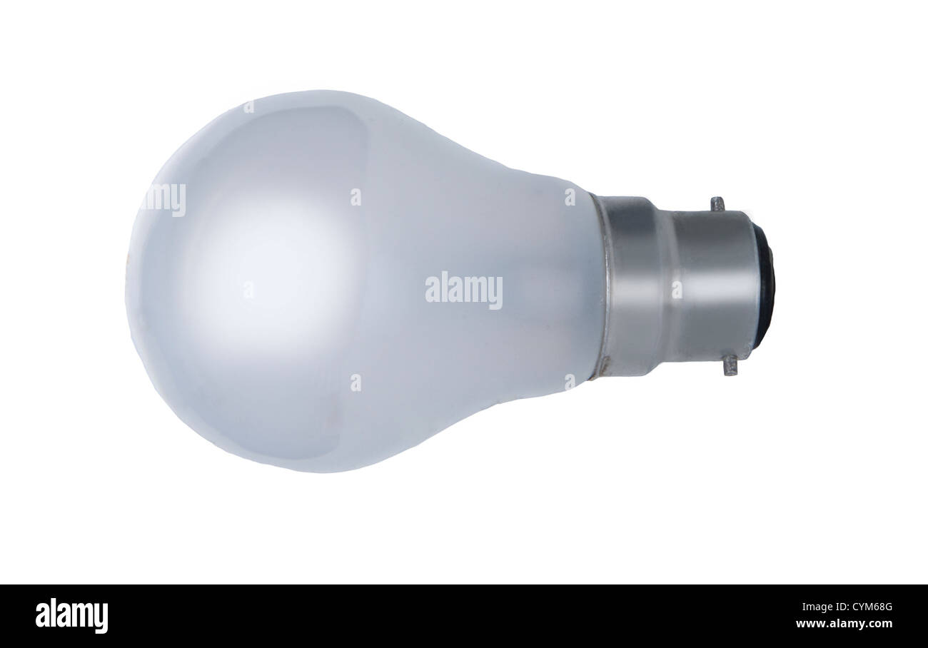 Light Bulb isolated on white Stock Photo - Alamy