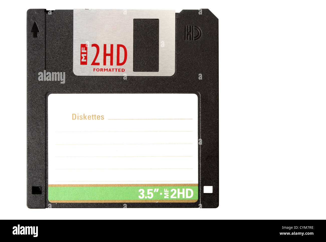 Vintage floppy disk isolated on white Stock Photo - Alamy