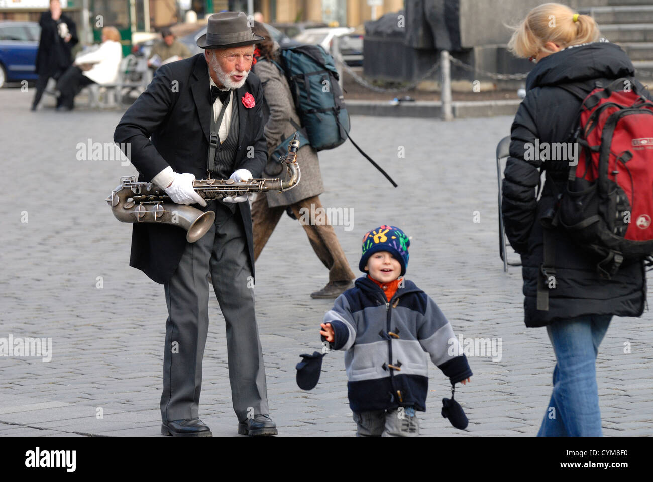 Child Saxophone High Resolution Stock Photography and Images - Alamy