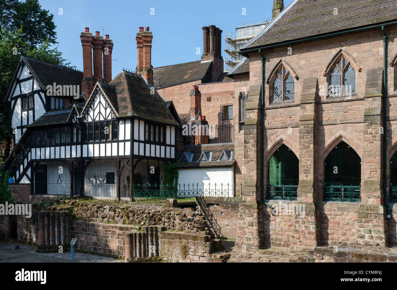 Coventry Priory which was home to a community of monks for 500 years ...