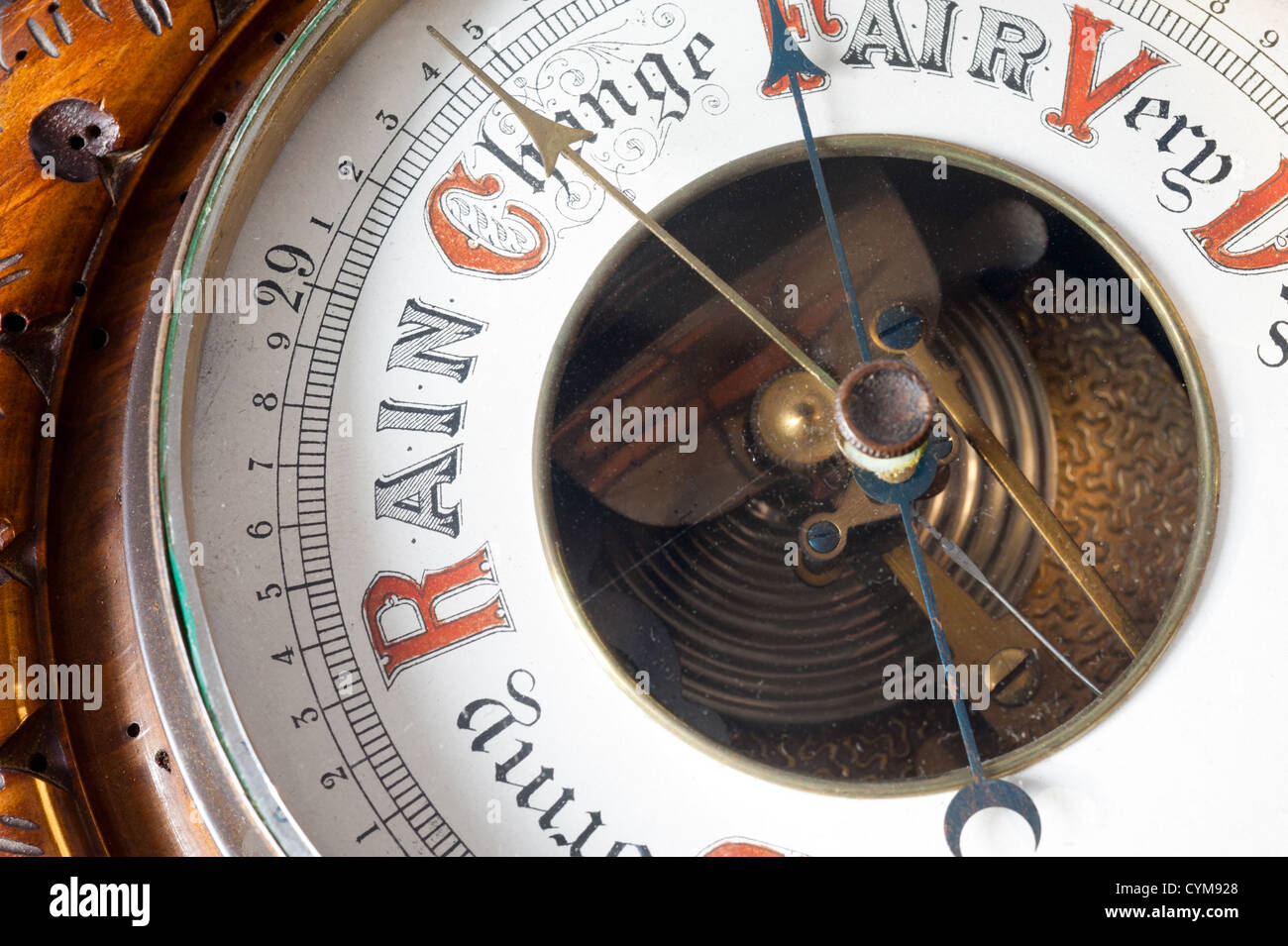 Weather glass barometer hi-res stock photography and images - Alamy