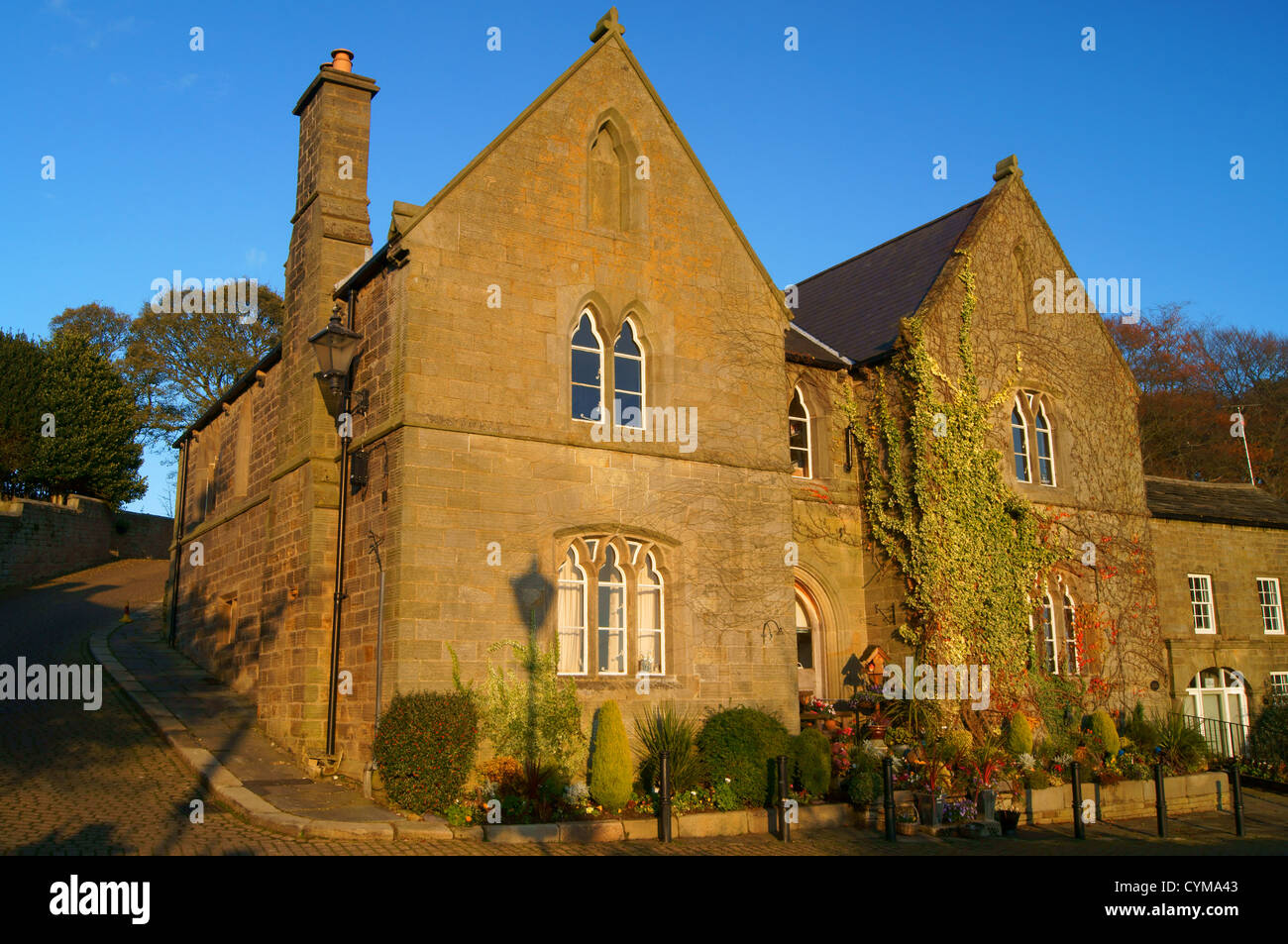 UK,South Yorkshire,Peak District,High Bradfield,Old Post Office Stock ...
