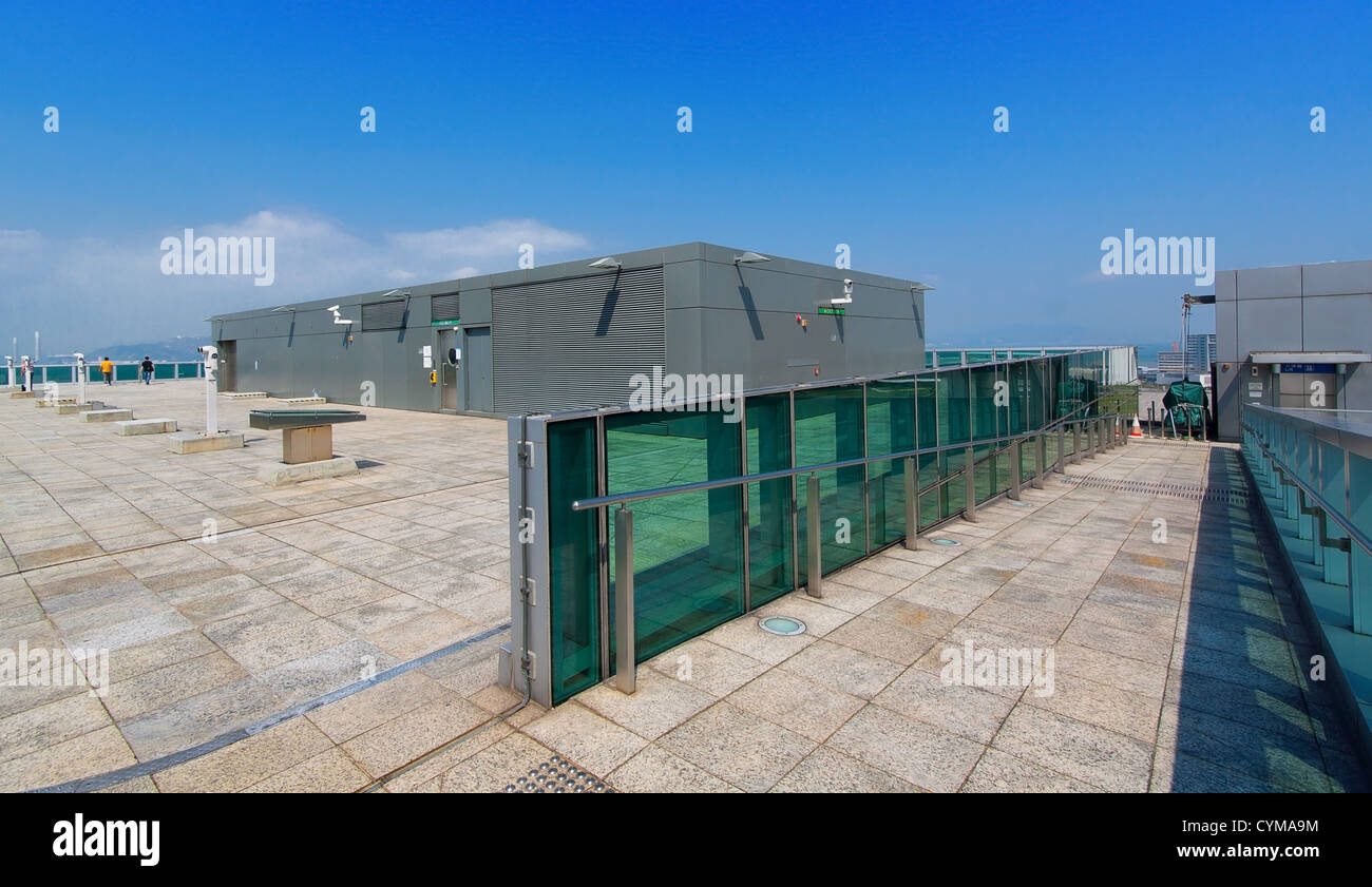 rooftop wide view under sky Stock Photo - Alamy
